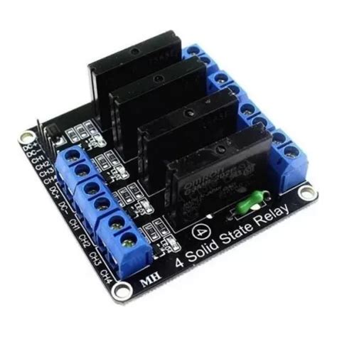 Módulo Relê Estado Sólido 4 Canais 5v 2a Mercadolivre