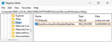 Disable Offline Maps Update Windows 11 Password Recovery