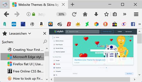Firefox Flat UI Userstyles Org