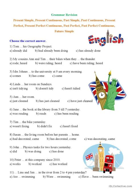 Grammar Revision Present Simple Pr English ESL Worksheets Pdf Doc