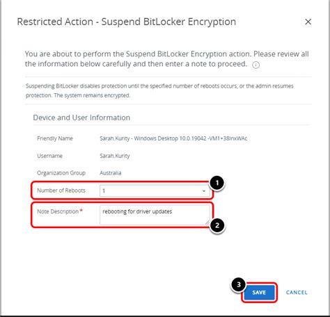Enabling BitLocker Encryption To Remote Windows Devices Workspace ONE Operational Tutorial