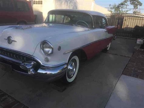 1955 Oldsmobile Rocket 88 Sedan Red Rwd Automatic Super 88 Classic