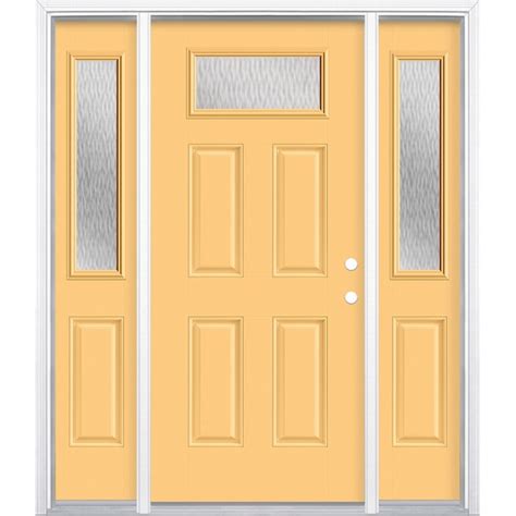 Masonite Double Water Textured Glass 64 In X 80 In X 4 916 In