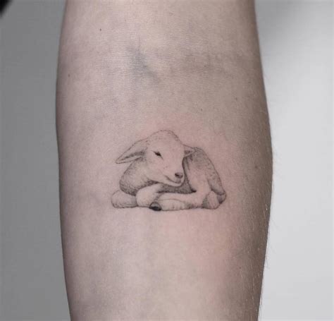 Christian Lamb Tattoo