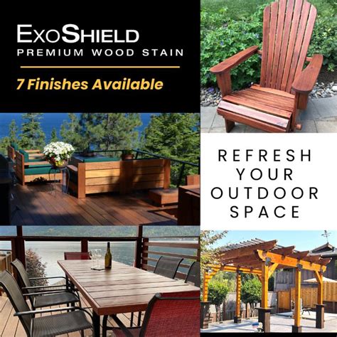 Protect And Enhance Your Outdoor Space With Exoshield Deck Stain