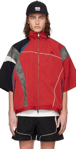 ADER Error Red Black Milos Jacket