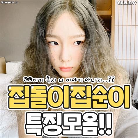 누나가 알려주는 꿀팁 집에 있는게 세상에서 제일좋아🤩 집순이집돌이 특징모음 이거 너