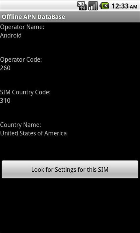 Offline Sim Apn Database Apk For Android Download