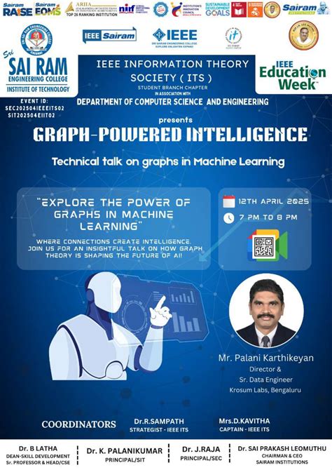 Technical Talk On Graph Machine Learning Ieee Education Week