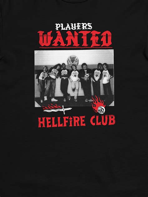 Hellfire Club Members Stranger Things Shirt Netflix Shop