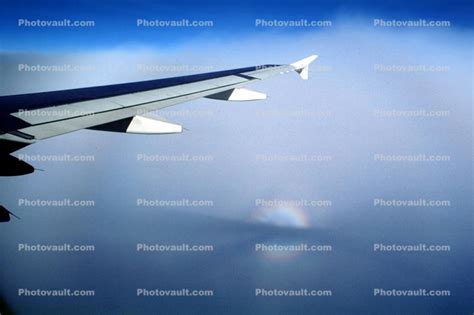 360 Degree Rainbow Over California Wing Fence Arc Photo