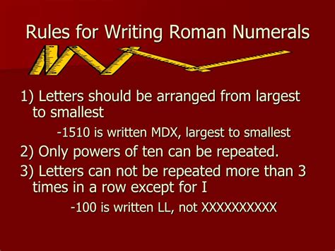 PPT Roman Numerals PowerPoint Presentation Free Download ID