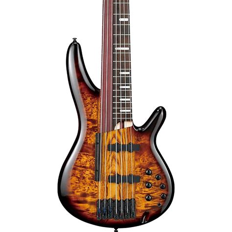 Ibanez Sras7 7 String Electric Bass Guitar Dragon Eye Burst Music123