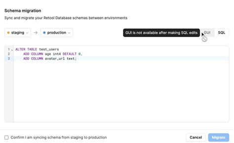 Use Retool Database With Multiple Environments Retool Docs