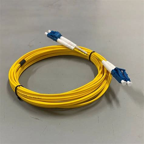 10 Meters LC SM DX Fibre Patch Cord Lszh Yellow And Blue At 160 Piece In New Delhi
