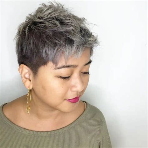 40 Beautiful Pixie Cuts For Gray Hair