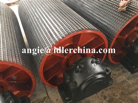 러시아 고객을 위한 세라믹 지체 컨베이어 드럼 풀리