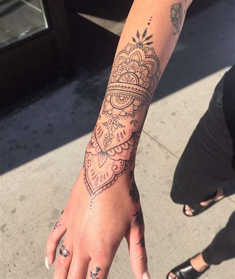 Mandala Arm Tattoos Mandala Wrist Tattoo Mandala Tattoo Sleeve