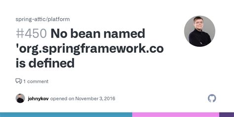 No Bean Named Org Springframework Context Annotation ConfigurationClassPostProcessor