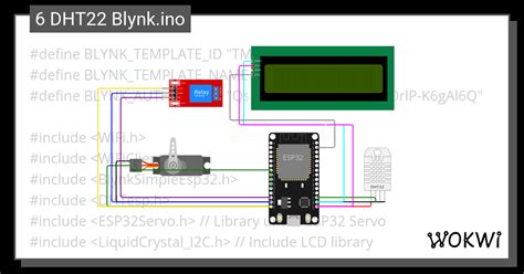Dht Sensor In Blynk Copy 2 Wokwi ESP32 STM32 Arduino Simulator