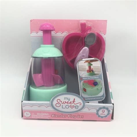 My Sweet Love Toys My Sweet Love 9pc Food Blender Accessory Play