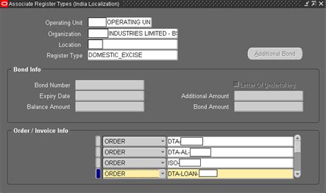an oracle apps blog setups to be checked when excise invoice number is