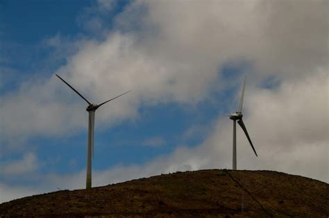 Premium Photo Renewable Energy Wind Power Windmill Turbines In El
