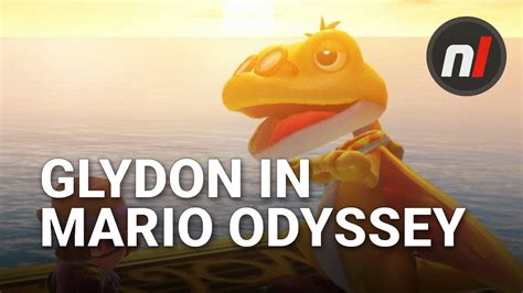 New Character Glydon In Super Mario Odyssey For Switch Youtube