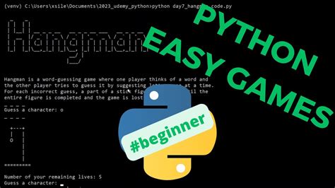 Python Beginner How Im Coding Hangman Game Youtube