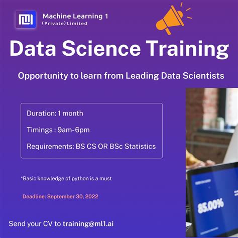 Machinelearning Ai Freshgraduates Training Ml1 Datascience Pakistan Machine Learning 1