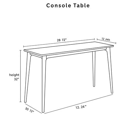 Choose The Perfect Console Table Size
