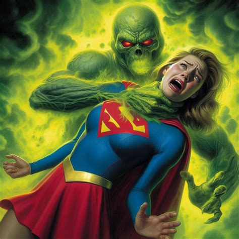 Supergirl defeated by a powerful monster by SonOfKrypton1978 on DeviantArt