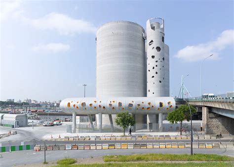 Vib Architecture Creates Concrete Silos For Parisian Cement Company