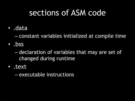 PPT Hello ASM World A Painless And Contextual Introduction To X Assembly PowerPoint
