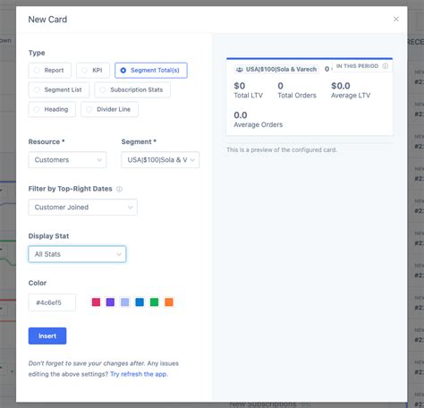How To Add A Custom Segment To The Dashboard Metorik Docs