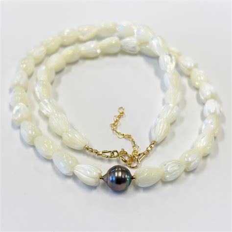 Carved Pikake Beads Etsy