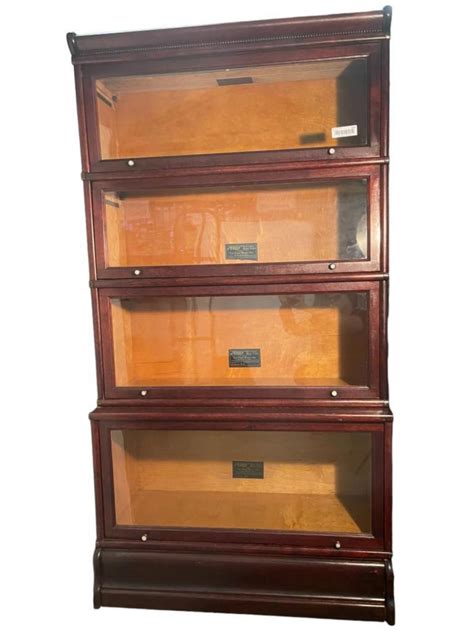 Sold At Auction 4 Stack Macey Barrister Bookcase