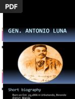 Antonio Luna Birth And Legacy Pdf Philippines Military