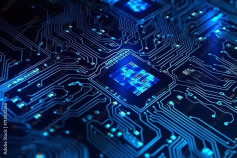 Dynamic Circuitry Mesmerizing Animation Of Electronic Circuit Board Patterns Electronic