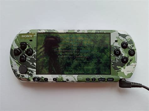Metal Gear Solid Theme Sony Psp 3000 Console Mint Condition Etsy