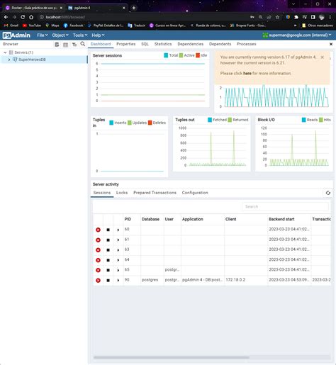 Tarea Sobre PGAdmin Y Postgres GitHub