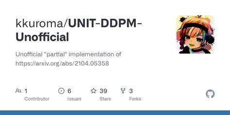 Github Kkuroma Unit Ddpm Unofficial Unofficial Partial Implementation Of Https Arxiv Org