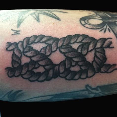 Traditional Sailors Knot Tattoo By Adam Lauricella Tattoonow