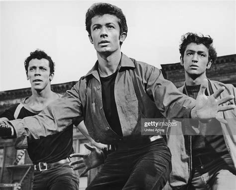 American Actor George Chakiris Plays Bernardo Leader Of The Sharks