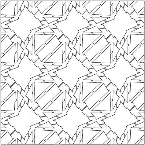 Geometric Vector Pattern With Triangular Elements Seamless Abstract Ornament For Wallpapers And