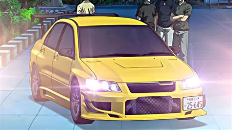 Mitsubishi Lancer Evo Vii Kobayakawa Initial D Initial D Car Cars Movie