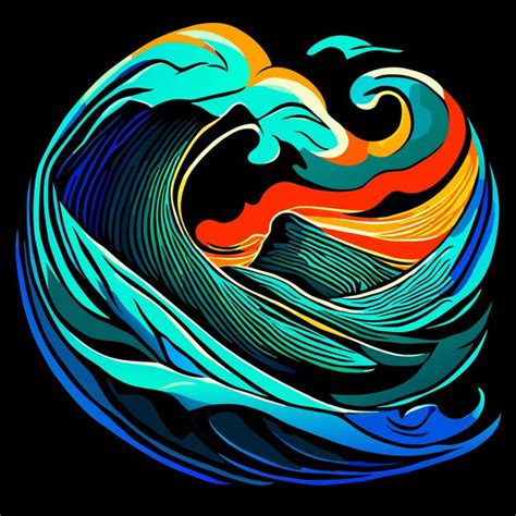 Premium Vector Modern Tech Futuristic Grid Tee Design