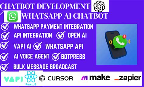 Develop Whatsapp Ai Chatbotwhatsapp Chatbotvoiceai Open Aibotpressapi Keys By Jack967 Fiverr