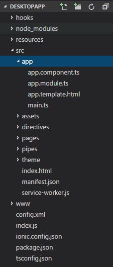 Embed Ionic 2 App In Electron For Desktop Application Ionic V3
