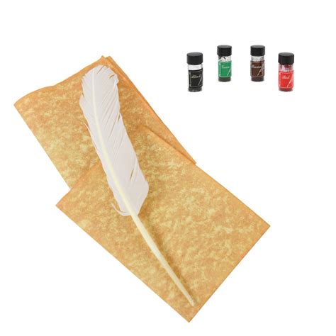 Parchment And Quill Pen